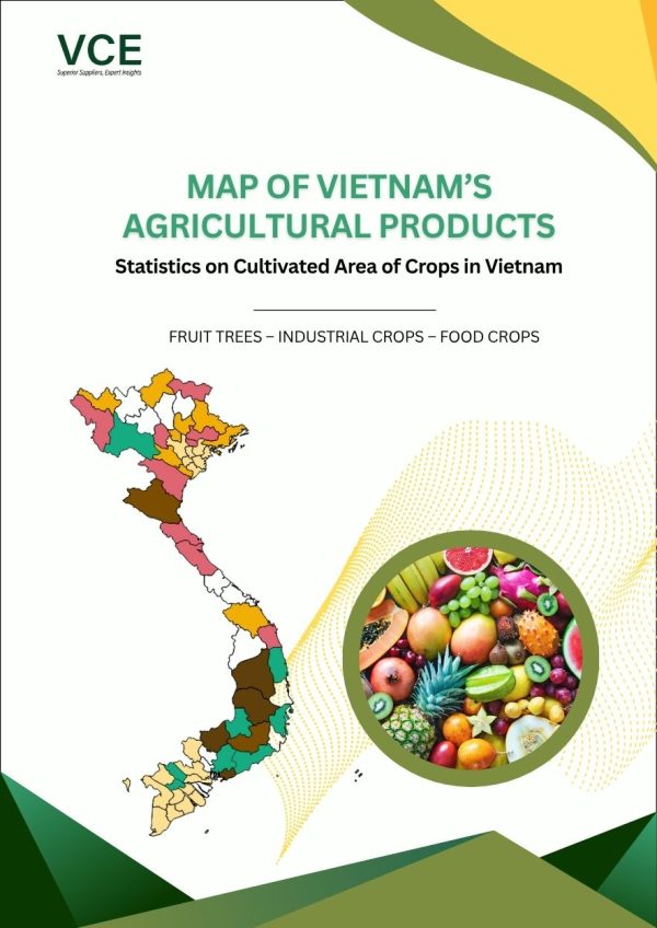 Map of Vietnam's Agricultural Products - VnCommEx